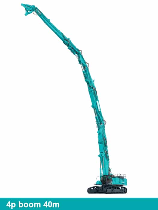 Pelle de démolition a ultra-haute portée Kobelco SK1300DLC-10E - Gilles ...