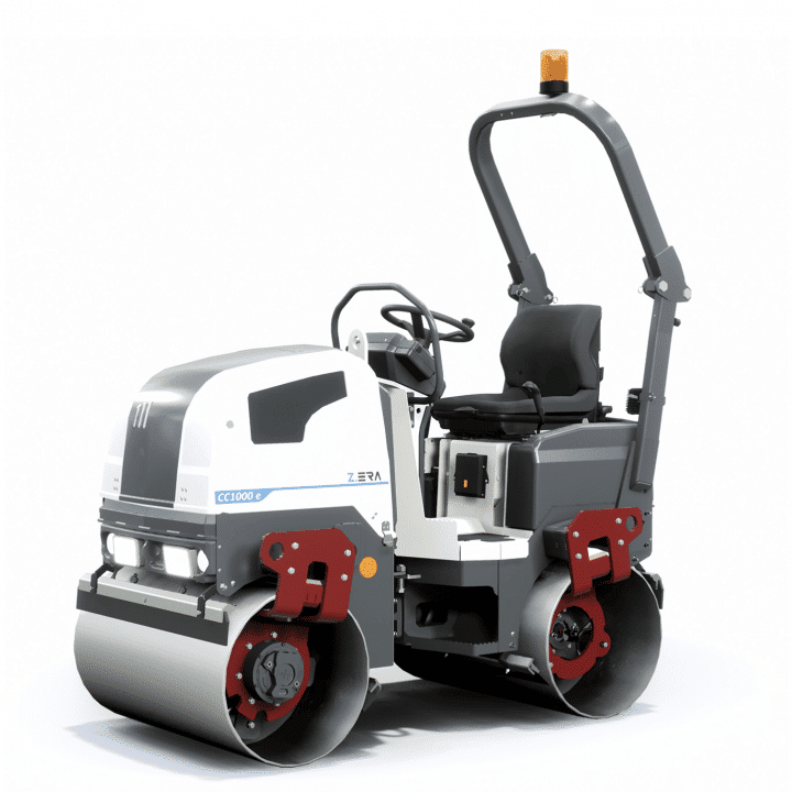 Rouleaux tandems pour les enrobés Dynapac CC1000 e - Gilles Morel